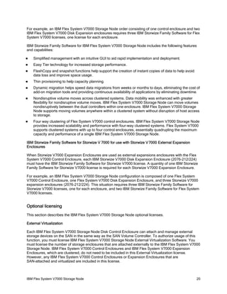 IBM Flex System V7000 Storage Node | PDF | Data Storage and Warehousing | Computing