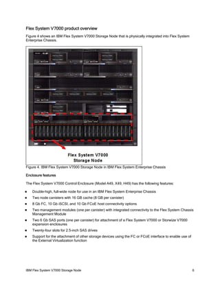 IBM Flex System V7000 Storage Node | PDF | Data Storage and Warehousing | Computing