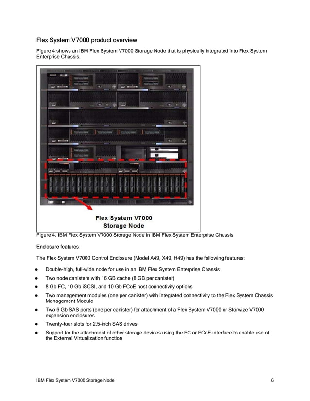 IBM Flex System V7000 Storage Node | PDF | Data Storage and Warehousing | Computing