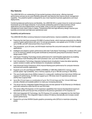 IBM System x3650 M4 HD | PDF | Cloud Computing | Internet