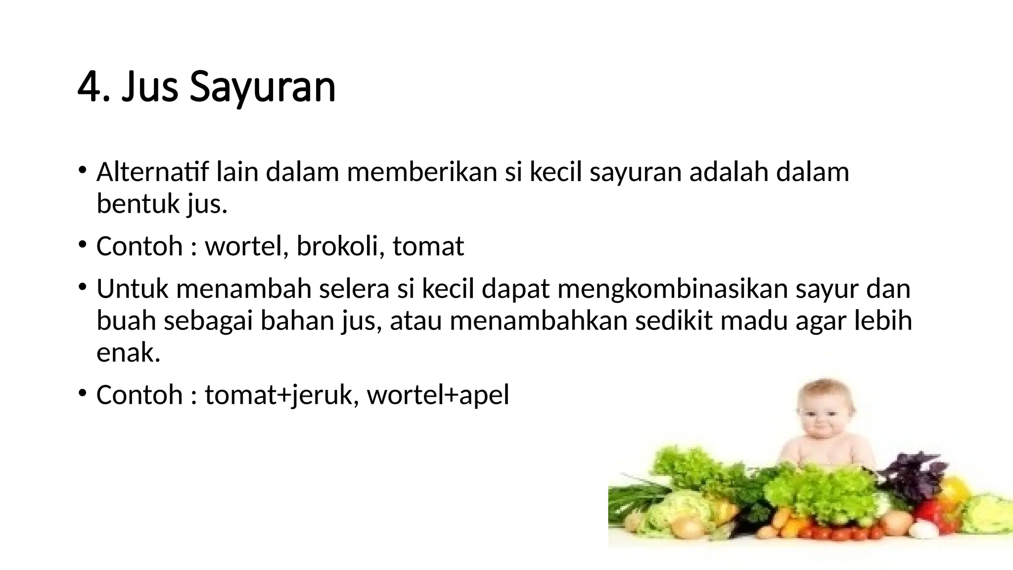 Tips dan cara agar anak suka sayuran.pptx
