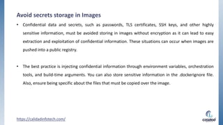 Tips and best practices for Docker | PPT