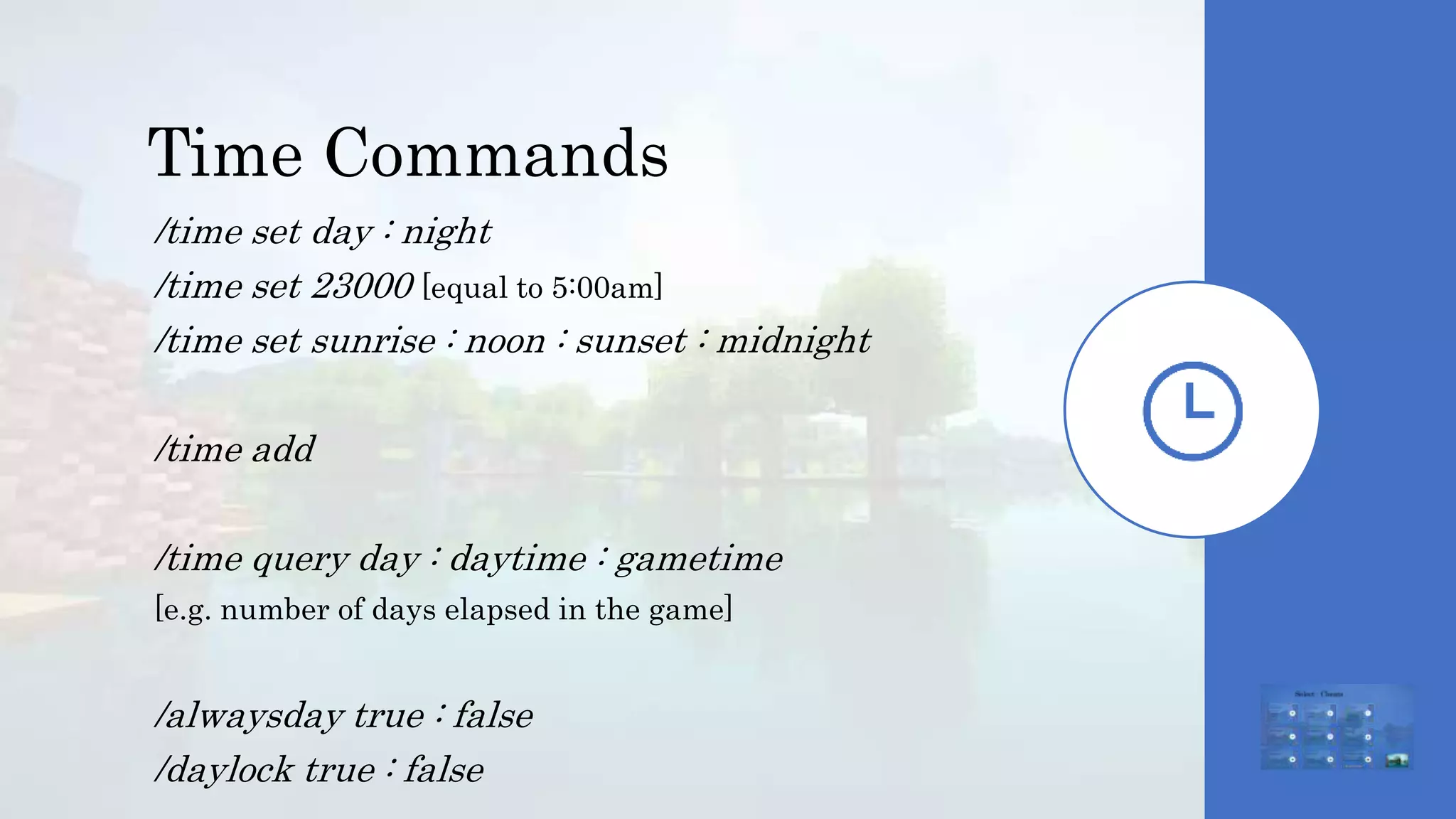 Tips and cheats Minecraft: Education Edition Desktop Version | PPSX