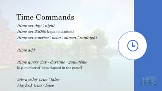 Tips and cheats Minecraft: Education Edition Desktop Version | PPSX