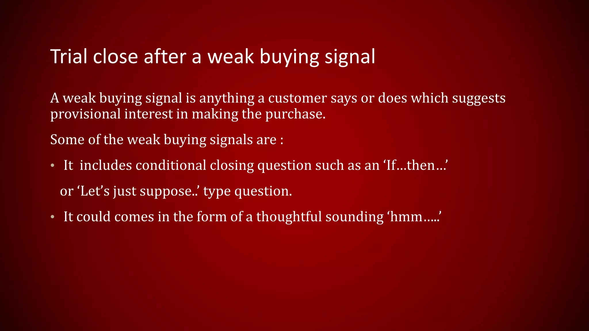 Tips and Techniques for Closing the Sales | PPTX
