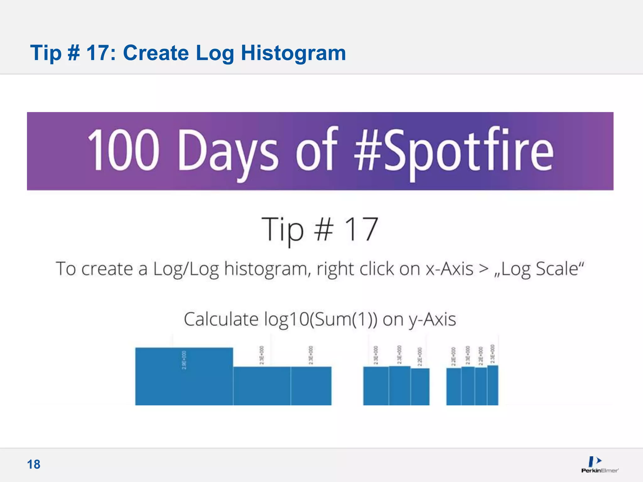 100 days of Spotfire - Tips & Tricks | PPTX