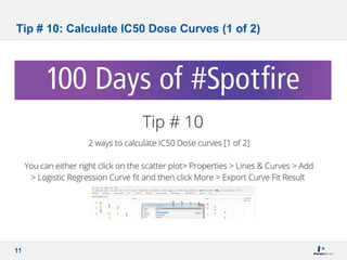 100 days of Spotfire - Tips & Tricks | PPTX