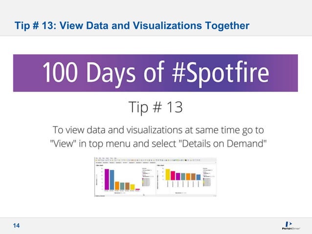 100 days of Spotfire - Tips & Tricks | PPTX