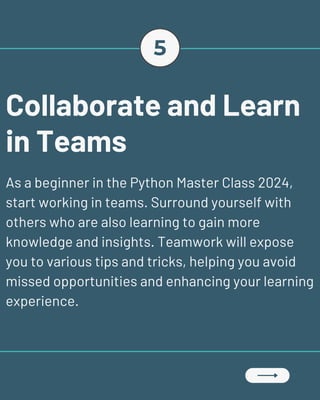 Python Mastery Course 2024: Top Tips and Tricks for New Programmers | PDF