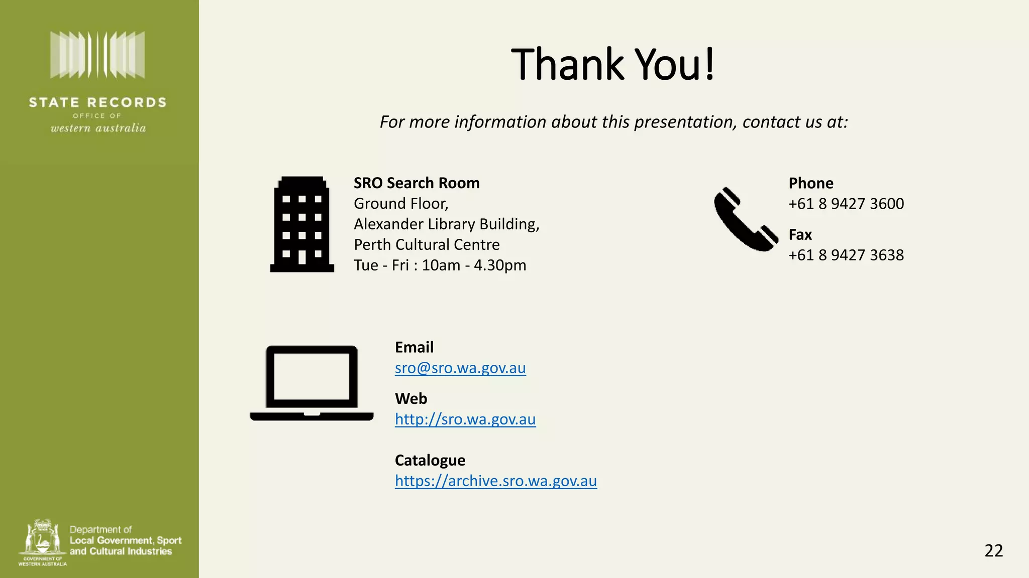 Tips and tricks for handling archives | PPT