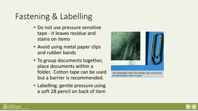 Tips and tricks for handling archives | PPT