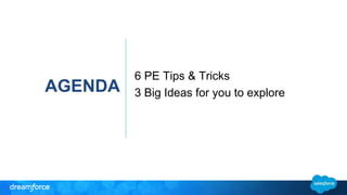 Tips and Tricks for PE Admins | PPT