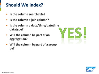 Tips and Tricks for SAP Sybase IQ | PDF