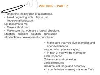 Tips and tricks for the ielts exam | PPT