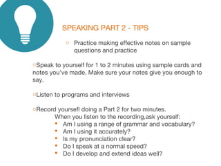 Tips and tricks for the ielts exam | PPT
