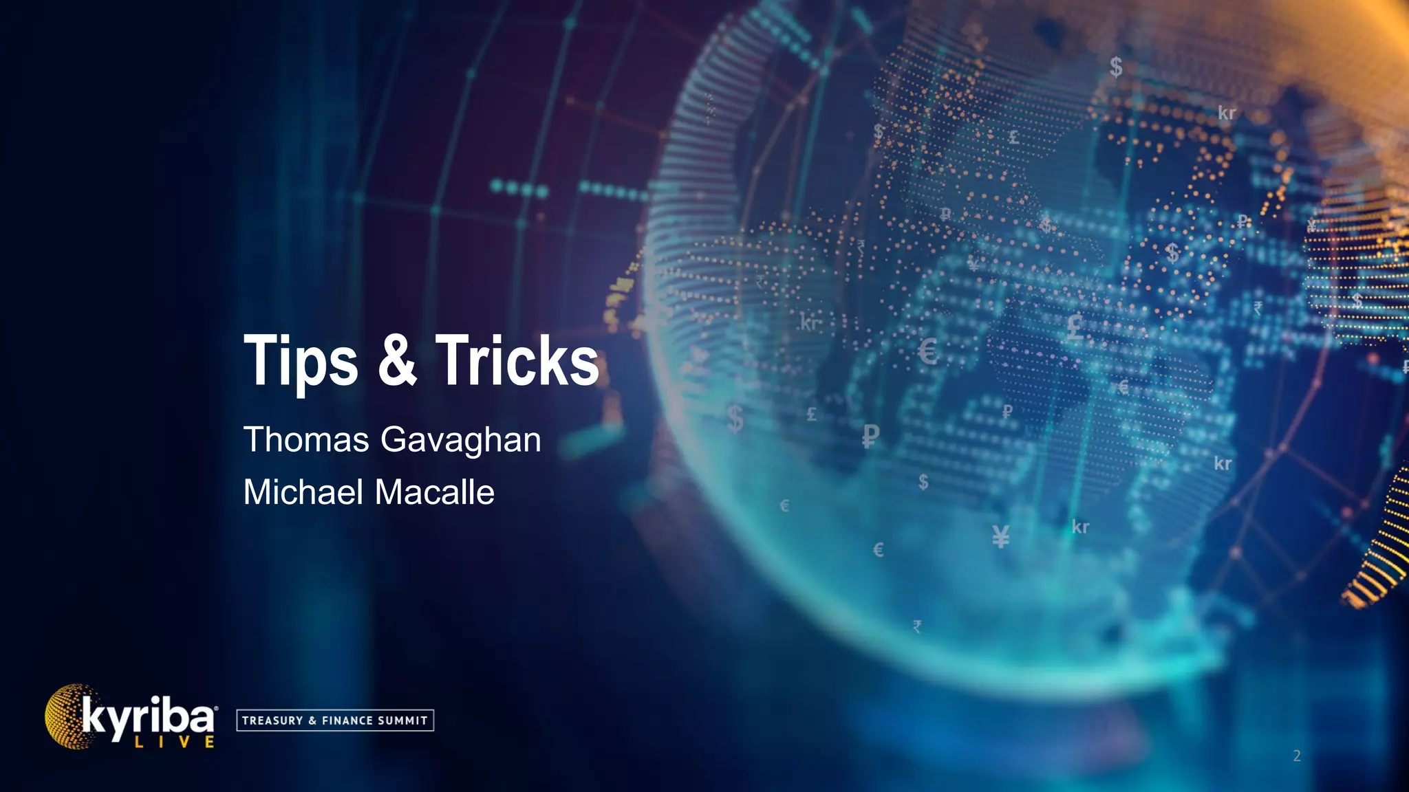 Tips and Tricks in Kyriba | PDF