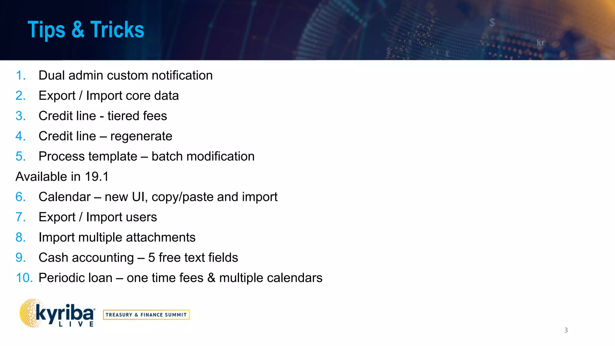Tips and Tricks in Kyriba | PDF