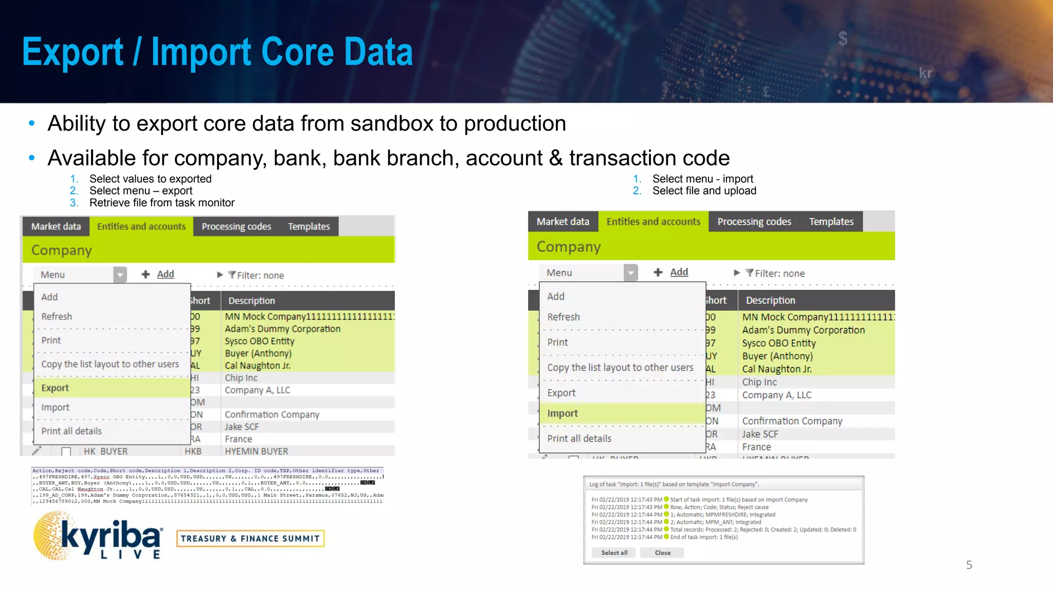Tips and Tricks in Kyriba | PDF