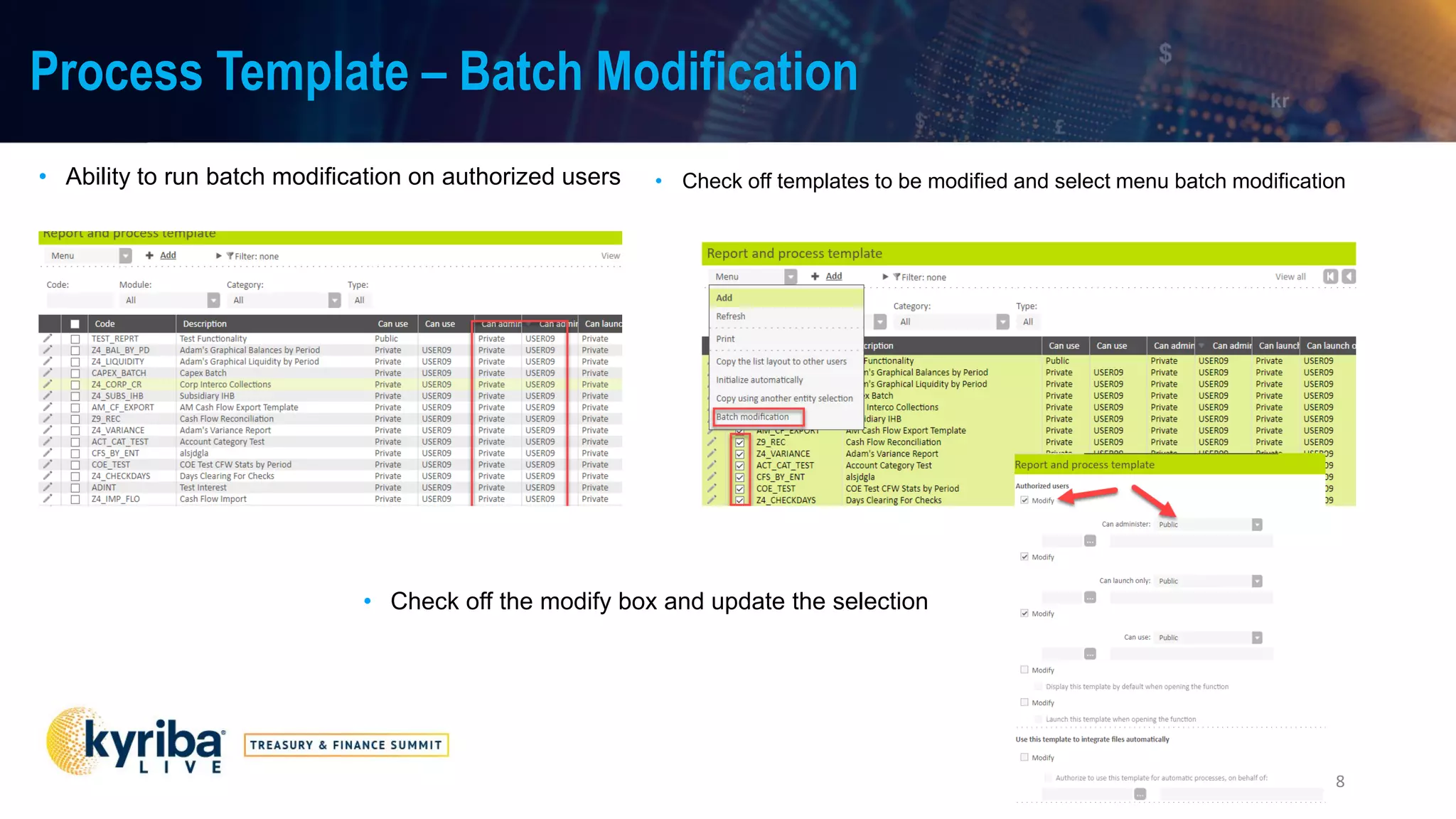 Tips and Tricks in Kyriba | PDF