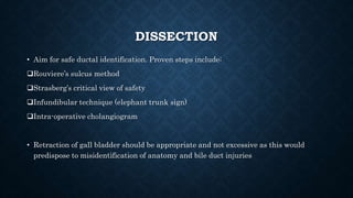 Tips and tricks in laparoscopic cholecystectomy | PPTX