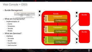 Tips and tricks in the OSGi Web Console | PPTX