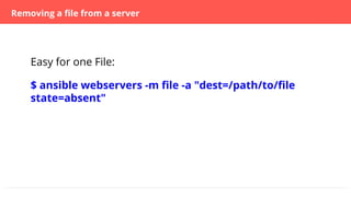 Simple Tips and Tricks with Ansible | PPT