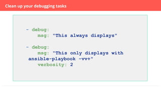 Simple Tips and Tricks with Ansible | PPT