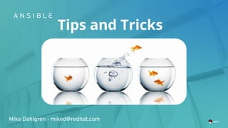 Simple Tips and Tricks with Ansible | PPT