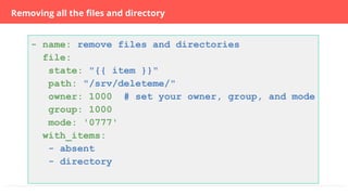 Simple Tips and Tricks with Ansible | PPT