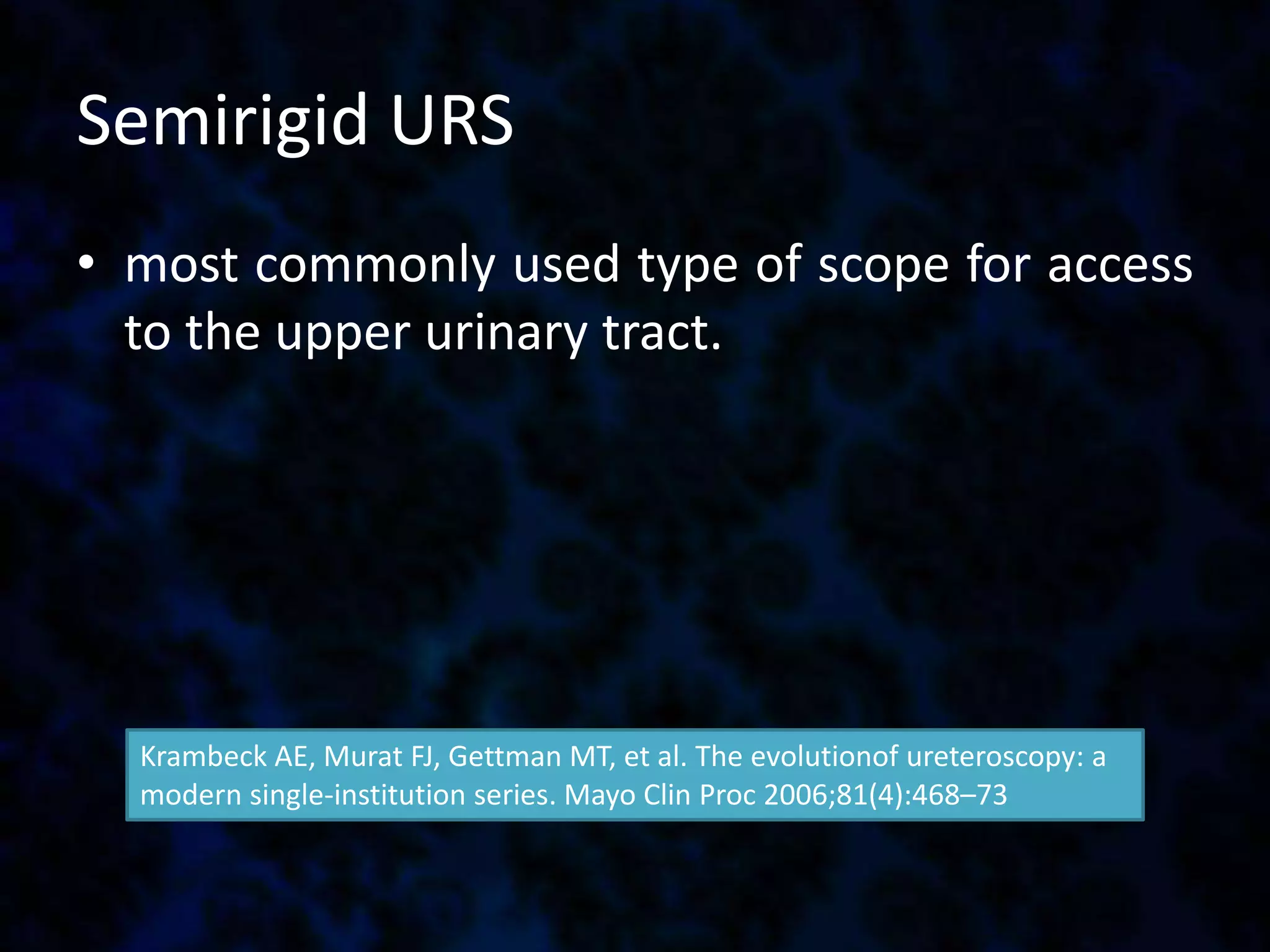 Tips and tricks semirigid urs final | PPTX
