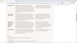 Tips and tricks when publishing books open access | PPT