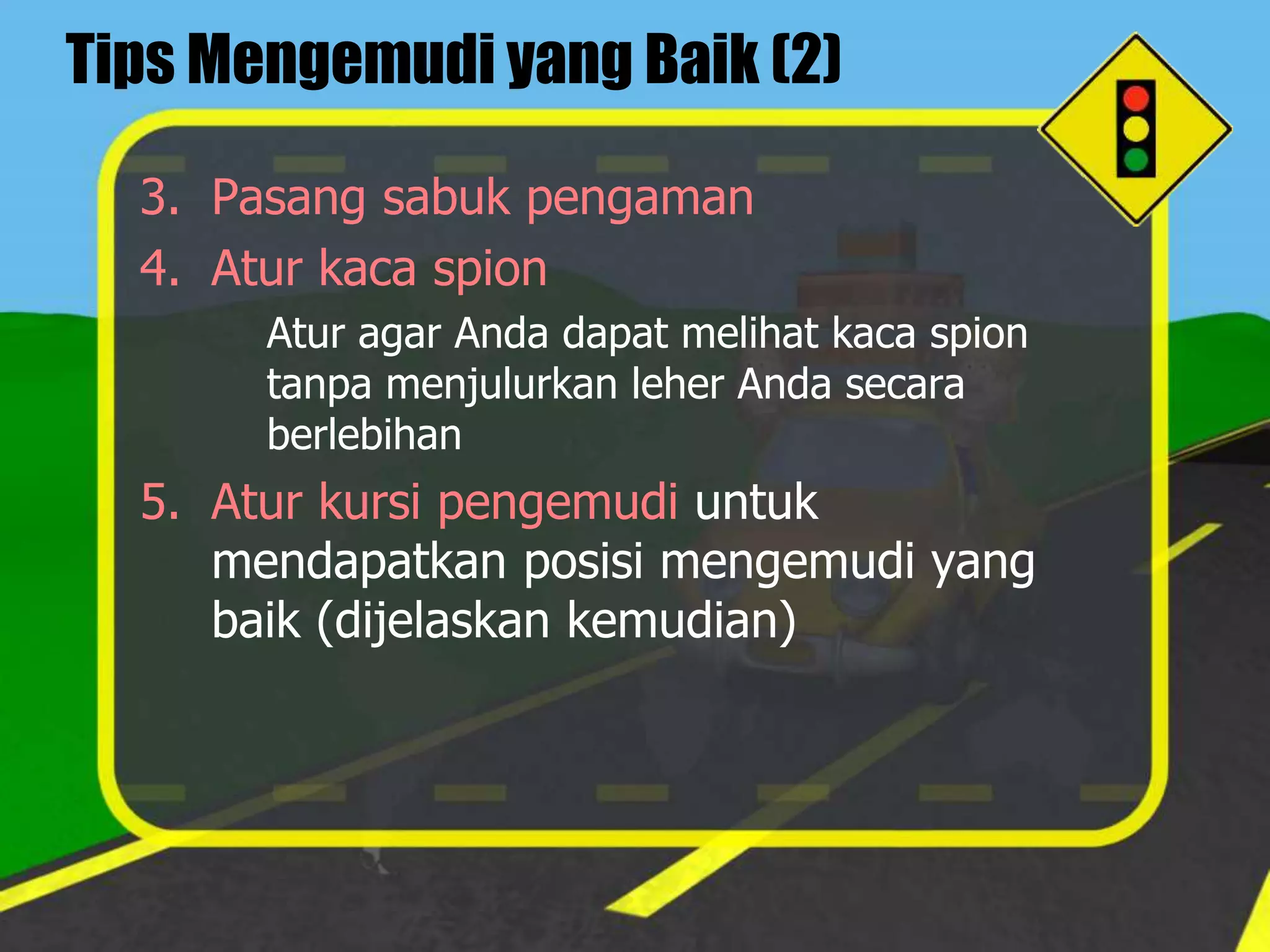 Tips Berkendara Aman | PPTX