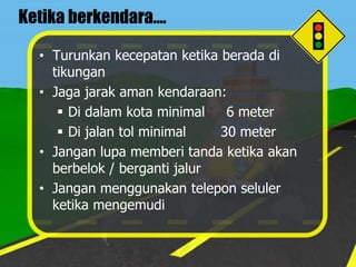 Tips Berkendara Aman | PPTX