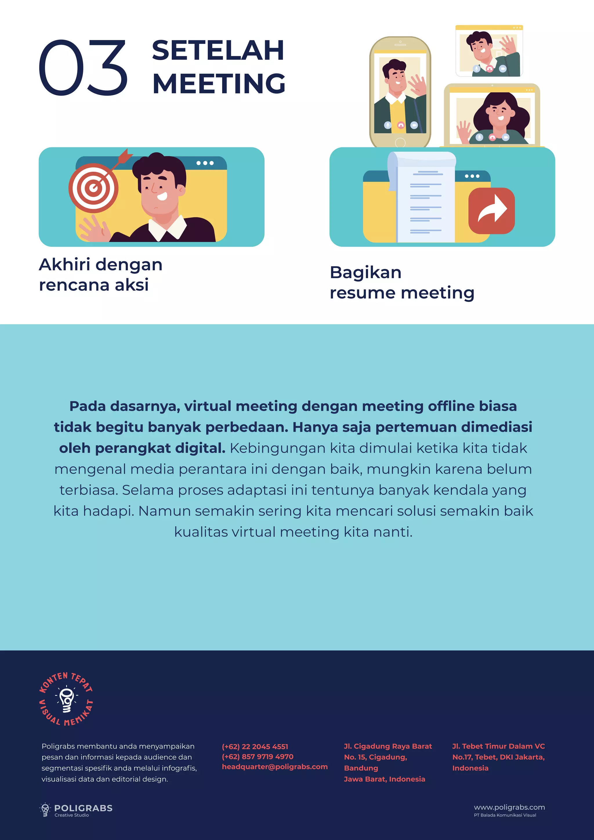 Tips bikin virtual meeting lebih efektif | PDF
