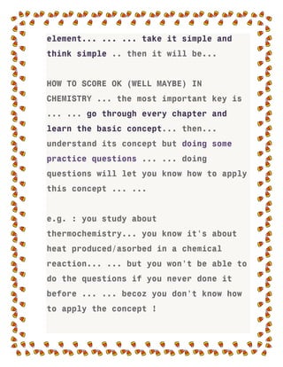 Tips cemerlang kimia | PDF