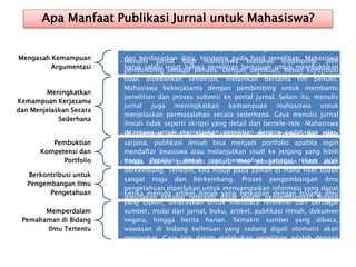 Tips dan Trik Menulis Artikel Jurnal Ilmiah - Dulkiah.pptx