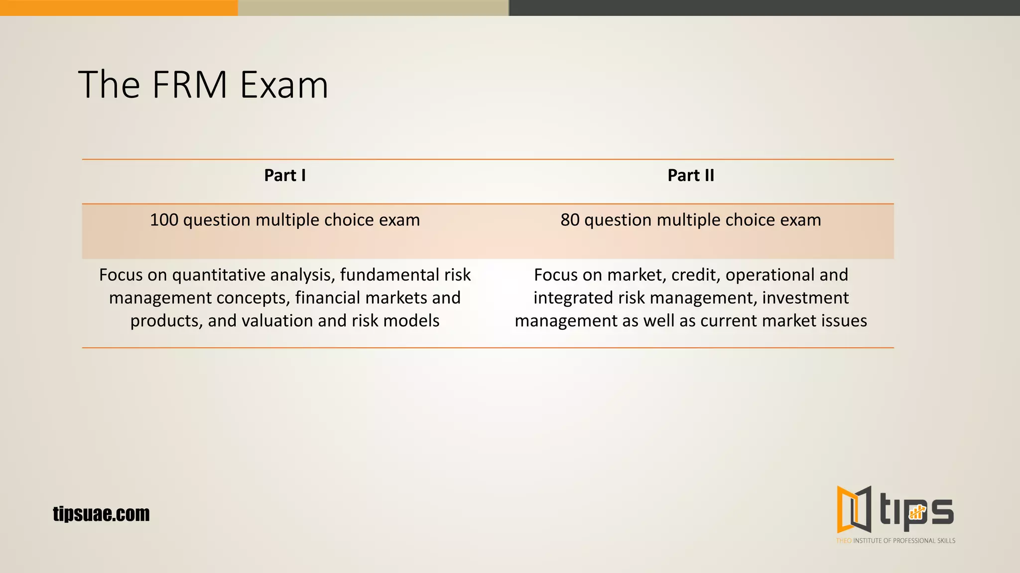 TIPS ERP vs. FRM | PPTX