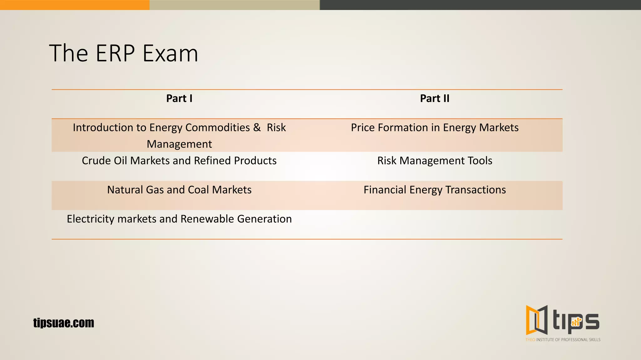 TIPS ERP vs. FRM | PPTX