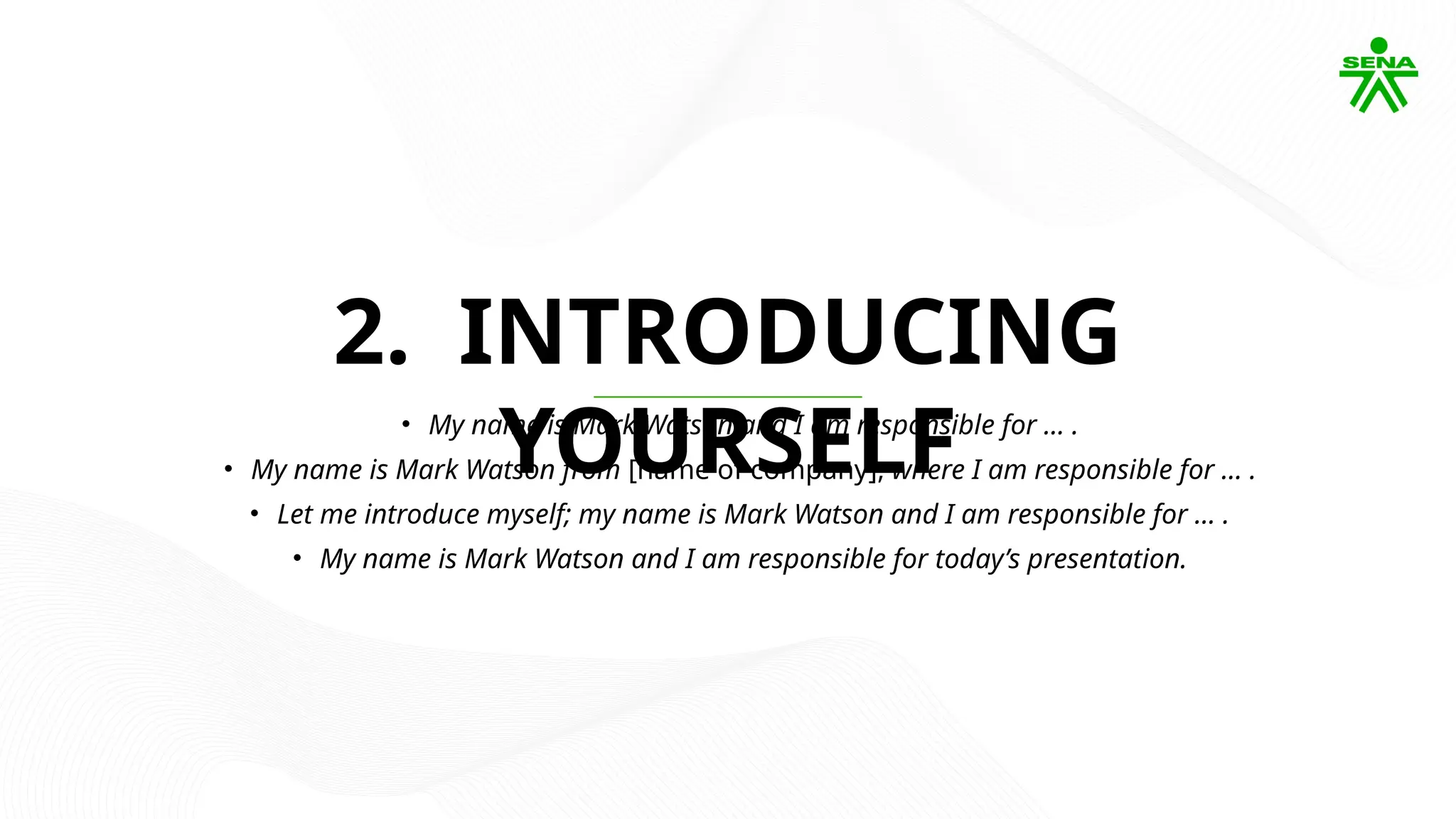 TIPS FOR A GOOD PRESENTATION IN ENGLISH SENA.pptx