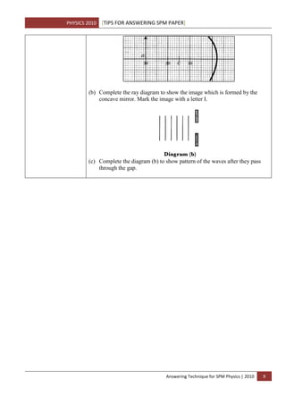Tips for answering spm paper | PDF
