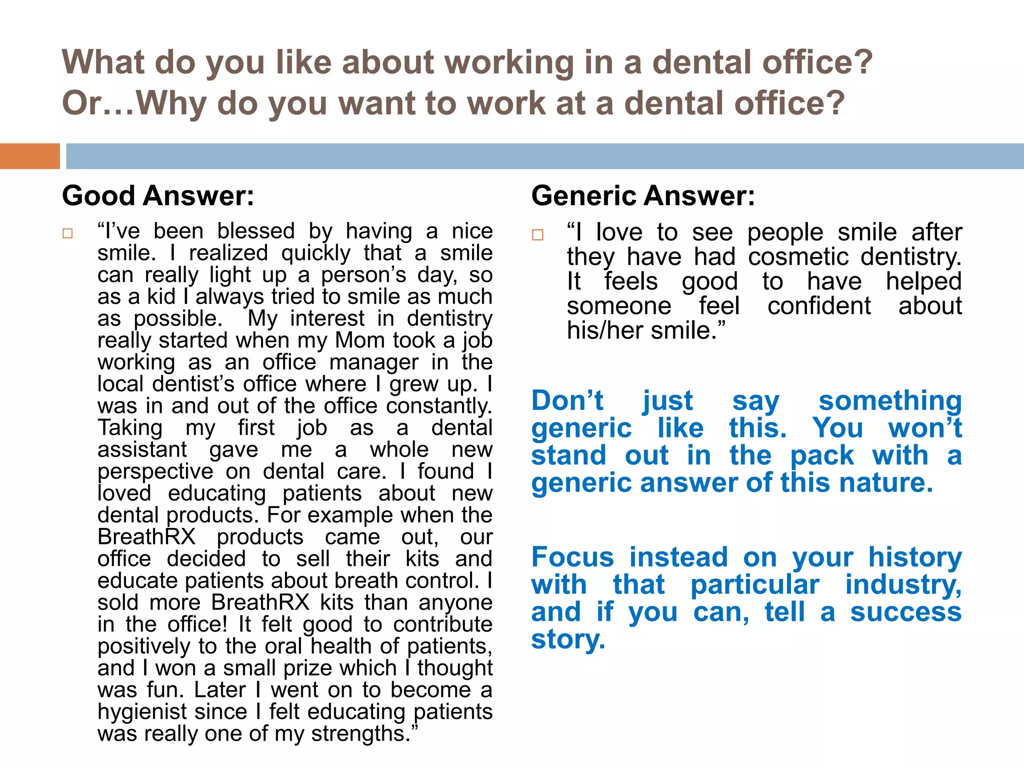 The ULTIMATE Guide for Getting Your Dream Dental Job | PPTX