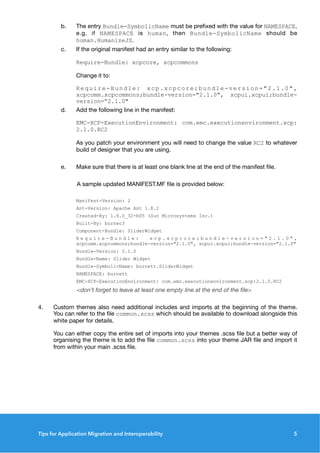 EMC Documentum xCP 2.x Tips for application migration v1.1 | PDF ...