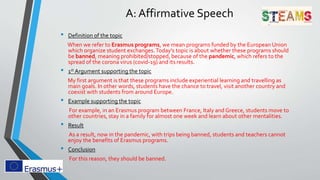 Tips for a successful debate | PPTX