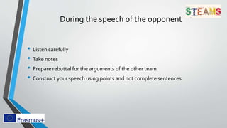 Tips for a successful debate | PPT