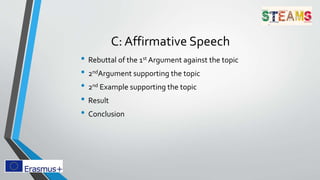 Tips for a successful debate | PPTX