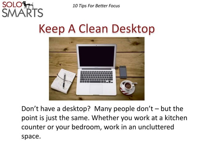 Tips For Better Focus | PPT