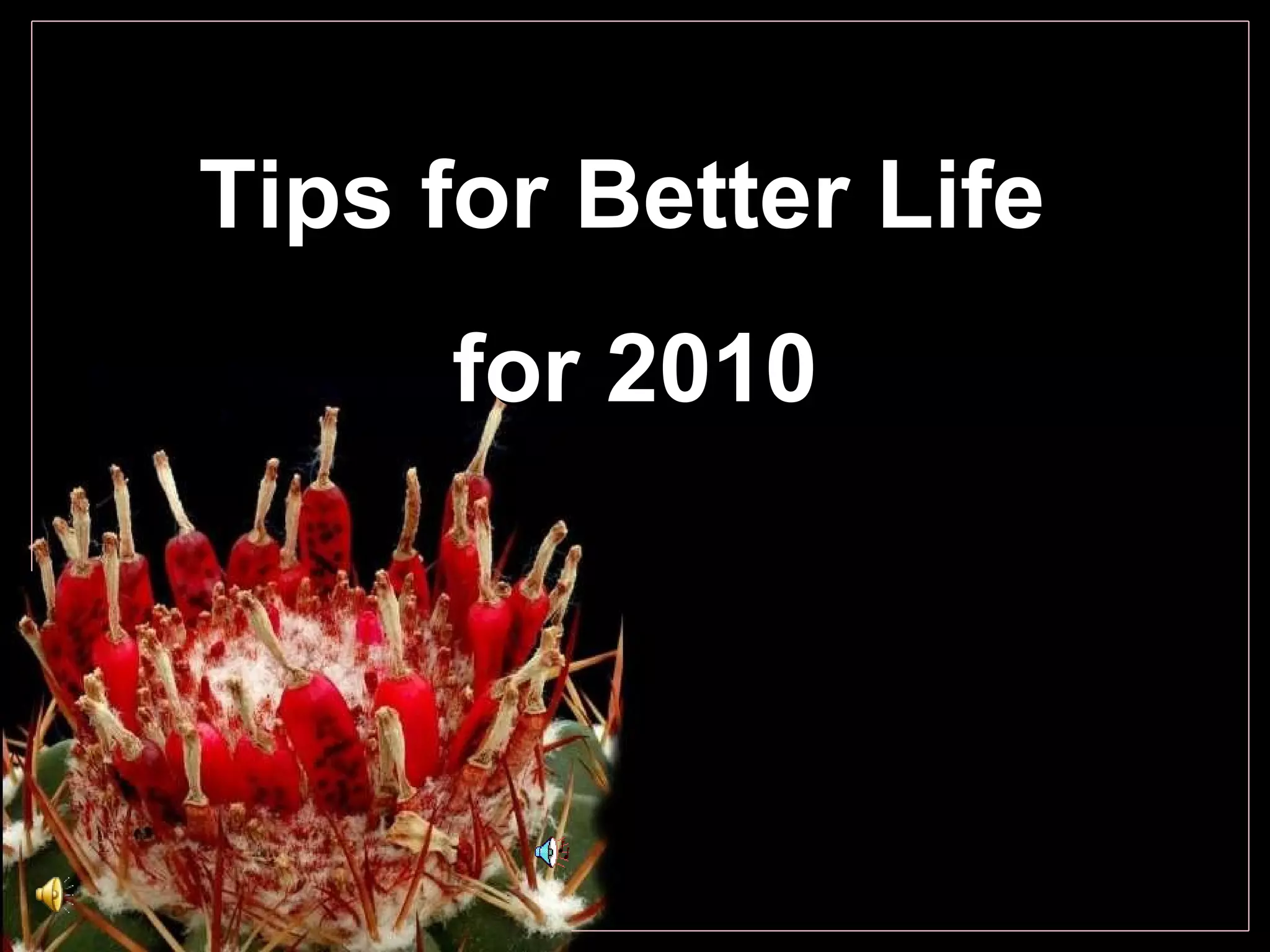 Tips for better_life_m_l | PPT