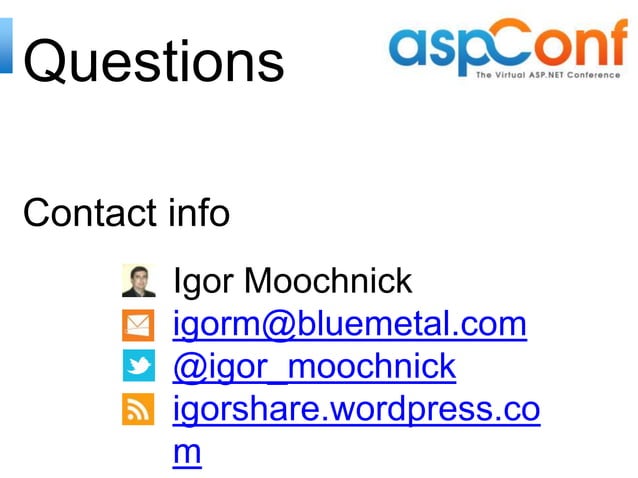 Tips for building responsive cloud applications | PPTX
