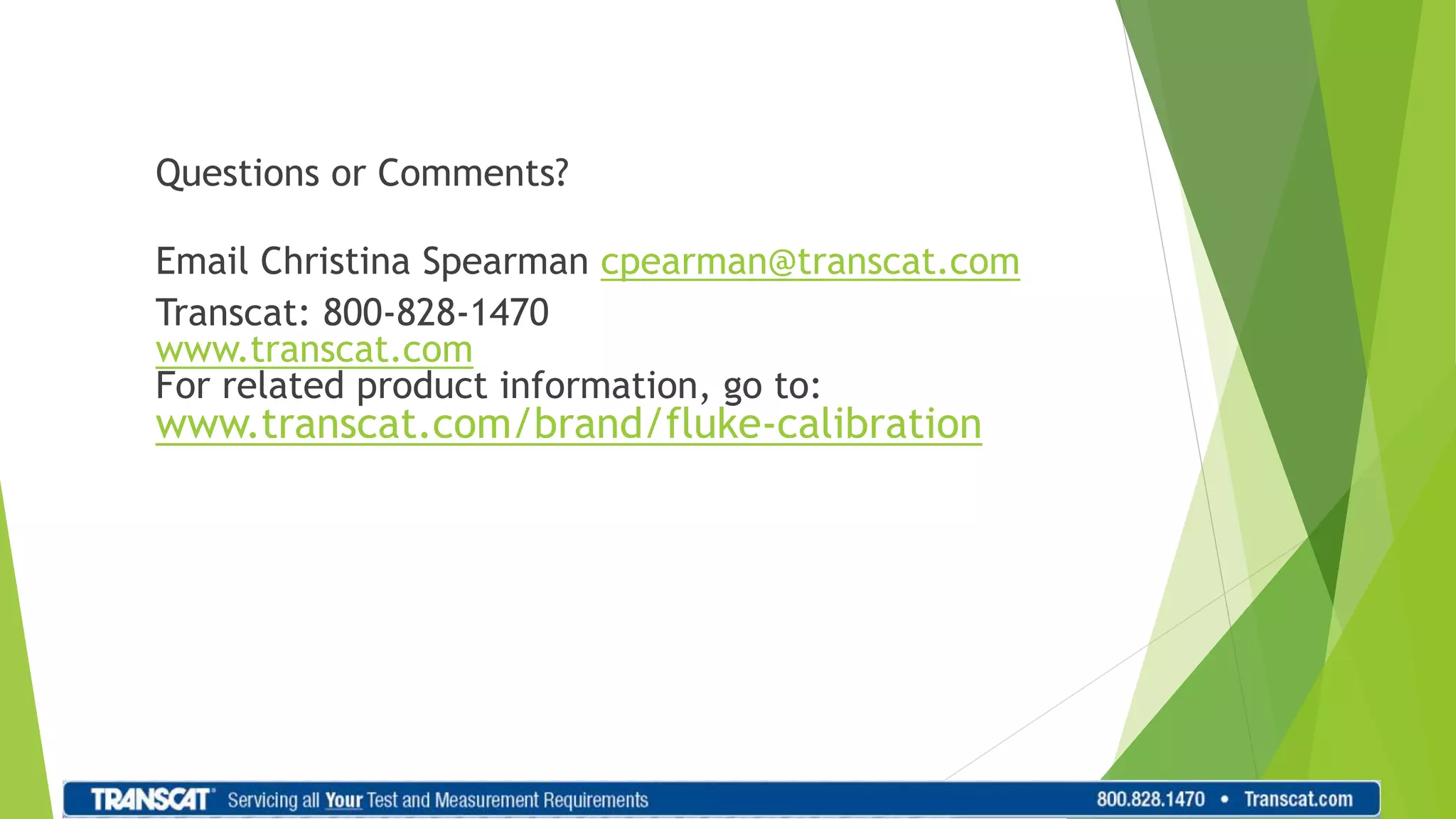 Tips for Calibrating Analog Pressure Gauges Webinar Presented by Fluke ...