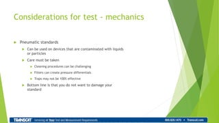 Tips for Calibrating Analog Pressure Gauges Webinar Presented by Fluke ...